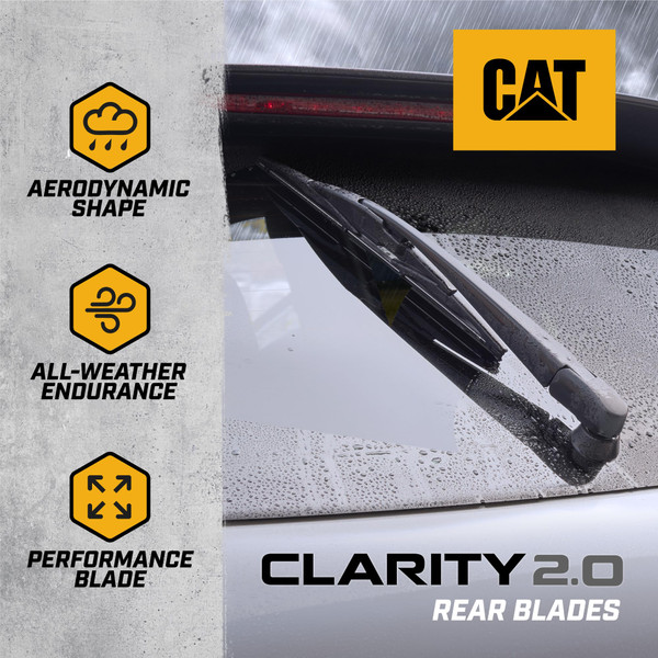 CAT C2.0 Wiper Blades (3-Pack), Front or Rear Wiper Blades for Cars ...