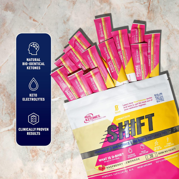 Real Ketones BHB Exogenous Ketones Drink Mix Packets | Electrolytes ...