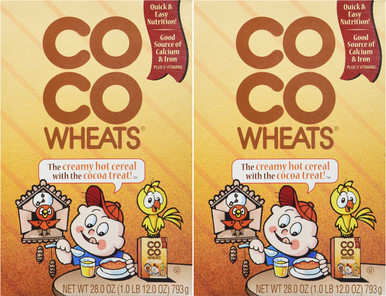 Coco Wheats Hot Cereal (2 Pack)