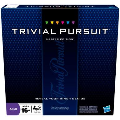 Hasbro Gaming Trivial Pursuit Master Edition Trivia Game, Board Games ...