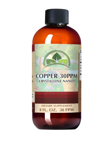 Organa Pure Crystalline Liquid Copper Supplement - 30 PPM - High ...