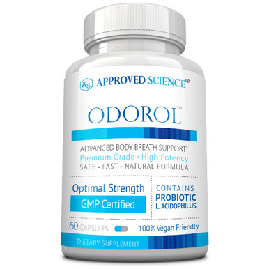 Approved Science Odorol - 60 Capsules - Freshen Bad Breath and Body ...