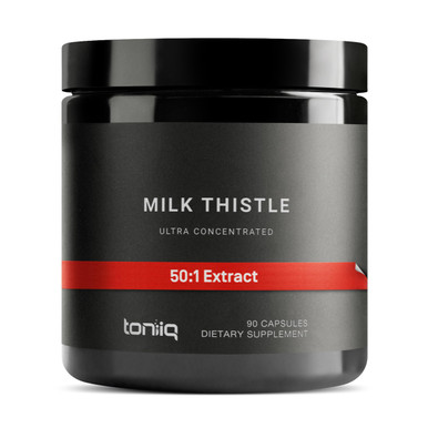 Toniiq Milk Thistle - Ultra High Potency 50:1 Extract with 80% ...