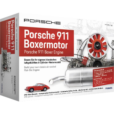 Franzis Porsche 911 Boxer Engine Model Kit - Porsche Museum Edition