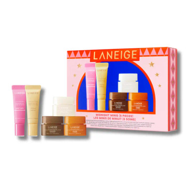 Laneige Midnight Minis, Hydrating, Mini Lip Care Gift Set