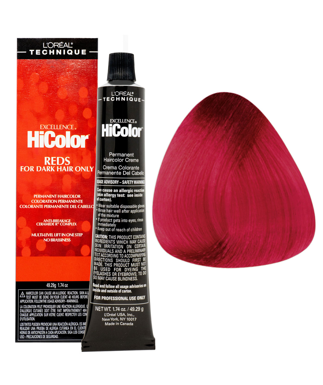 TINTE LOREAL EXCELLENCE HICOLOR MAGENTA - La Española Beauty Store