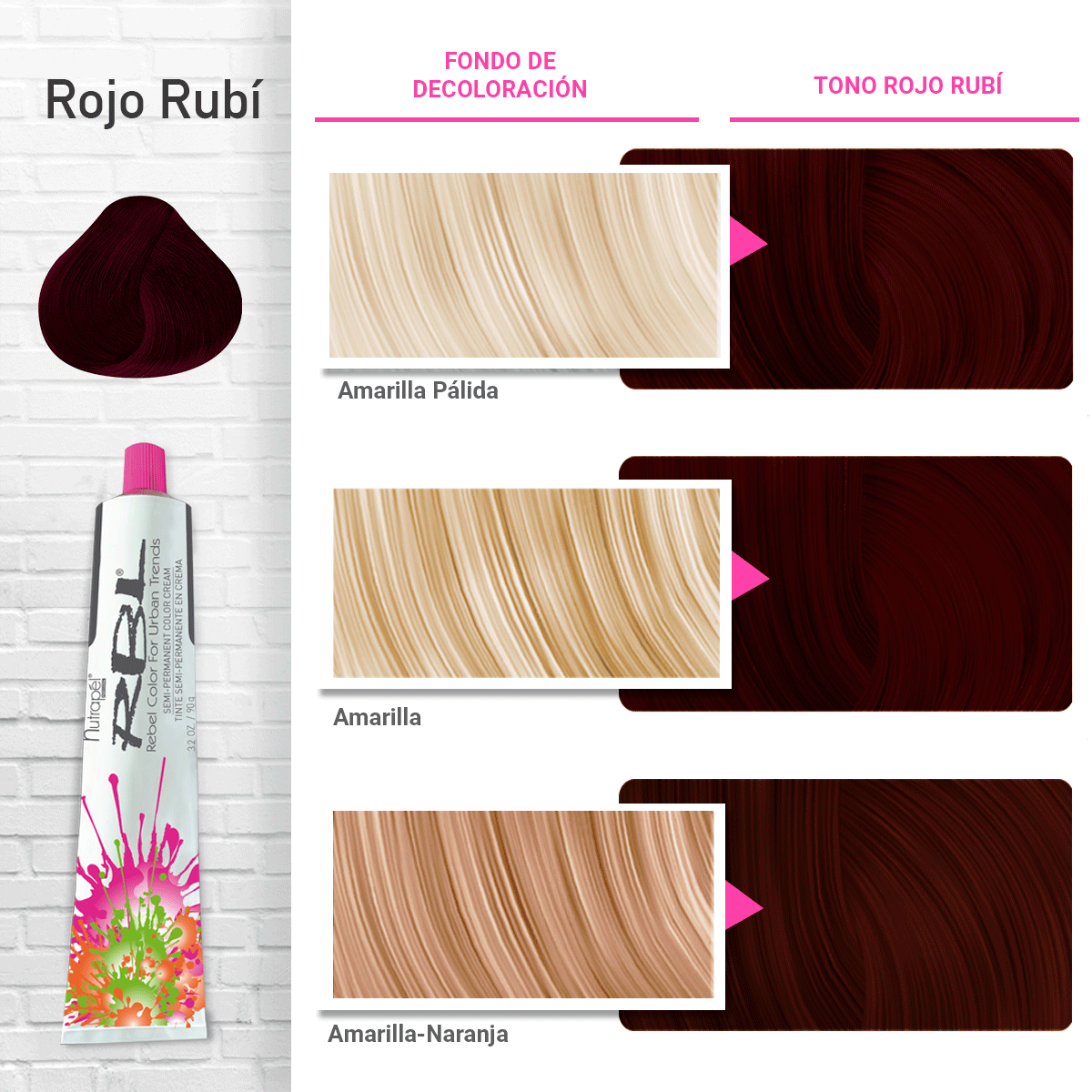 TINTE RBL ROJO RUBI - La Española Beauty Store