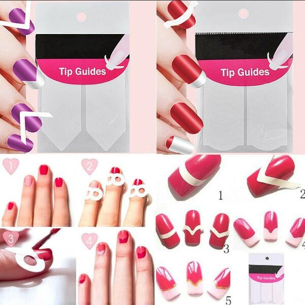 FRENCH NAIL TIP GUIDE PK/60 - La Española Beauty Store