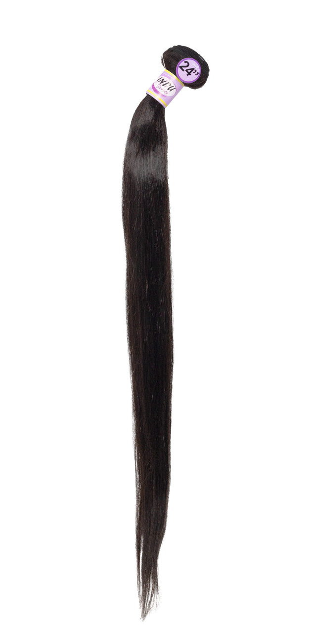 EXTENSION INDU PURPLE H/H STRAIGHT 24" N/BLACK - La Española Beauty Store
