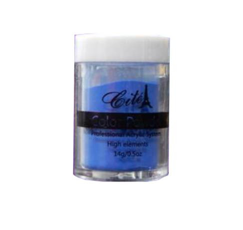 COLOR ACRYLIC POWDER AZUL MARINO - La Española Beauty Store