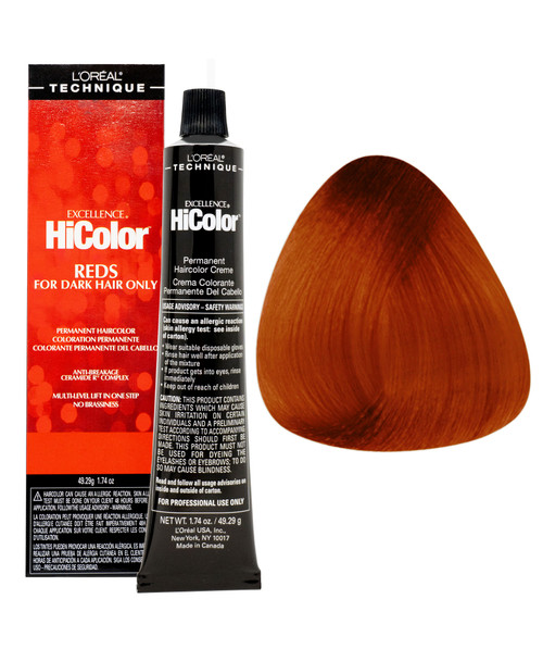 TINTE LOREAL EXCELLENCE HICOLOR H7 SIZZLING COPPER - La Española Beauty ...