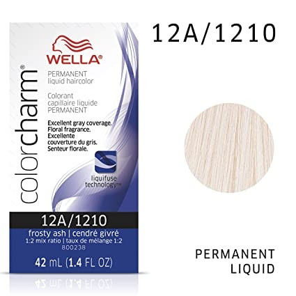 TINTE WELLA COLOR CHARM LIQUID TONER FROSTY ASH #W12A/1210 - La ...