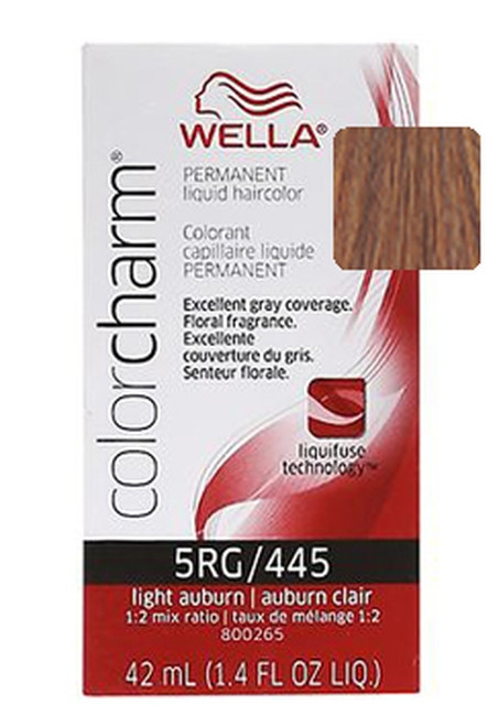TINTE WELLA COLOR CHARM LIQUID LIGHT AUBURN #5RG/445 - La Española ...