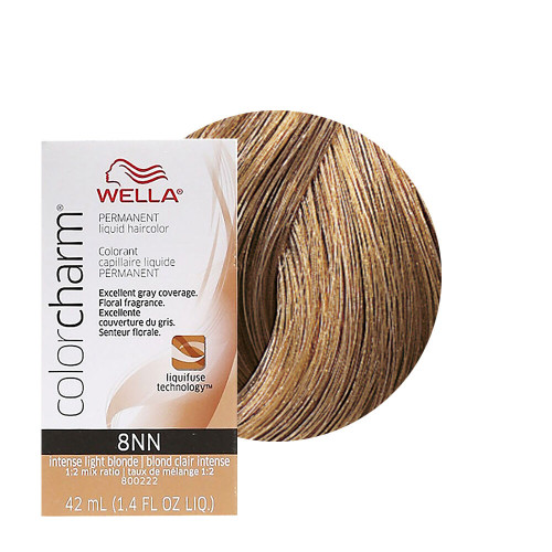 TINTE WELLA COLOR CHARM LIQUID INTENSE LIGHT BLONDE #8NN - La Española ...