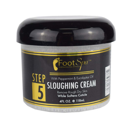 FOOT SPA SLOUGHING CREAM WITH PERPERMINT & EUCALYPTUS OILS STEP 5 4 OZ ...