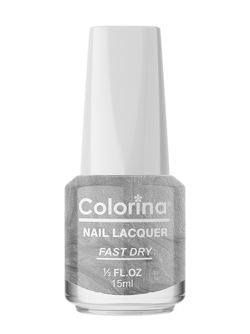 COLORINA NAIL LACQUER FAST DRY #98 STEEL - La Española Beauty Store