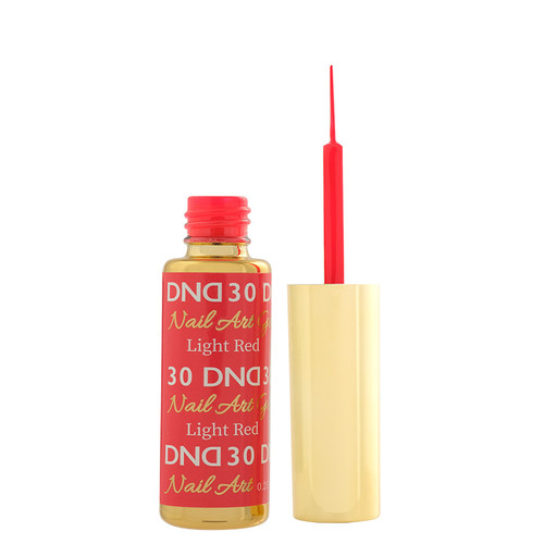DND NAIL ART LIGHT RED 30 - La Española Beauty Store