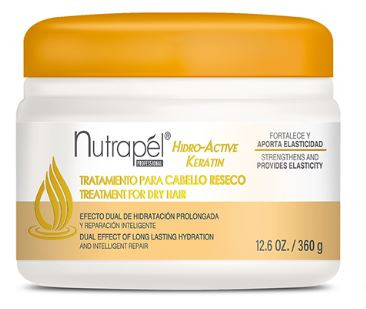 NUTRAPEL HIDRO-ACTIVE KERATIN TRATAMIENTO PARA CABELLO RESECO - La ...
