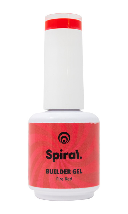 SPIRAL BUILDER FIRE RED 15ML - La Española Beauty Store