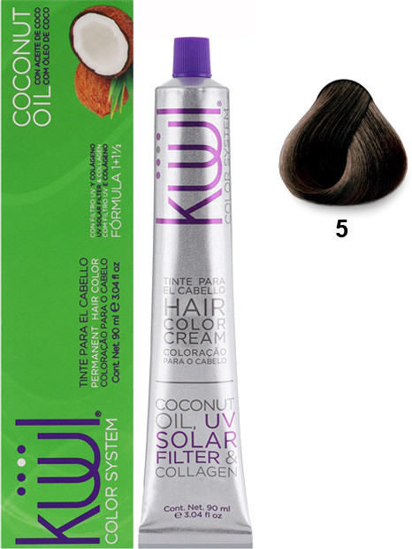 TINTE KUUL 5 CASTAÑO CLARO 3OZ - La Española Beauty Store