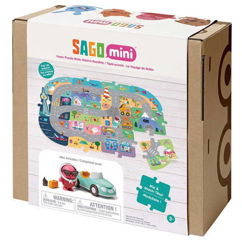 Sago Mini - Puzzle Mats: Robin's Roadtrip - Trademark Retail