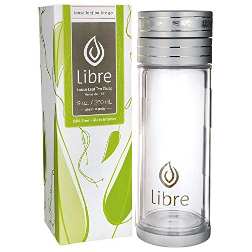 Libre Tea Glass Libre Loose Leaf Tea Glass 9 oz 1 Unit - Trademark Retail
