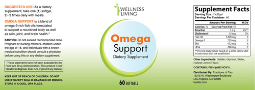 Omega Support - The Wellness Living Store