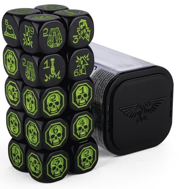 Warhammer 40000 Command Dice - Vagabond Games & Collectables