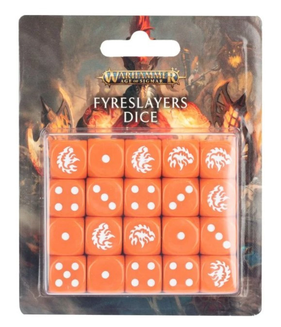 Fyreslayers Dice Set 2022 - Vagabond Games & Collectables