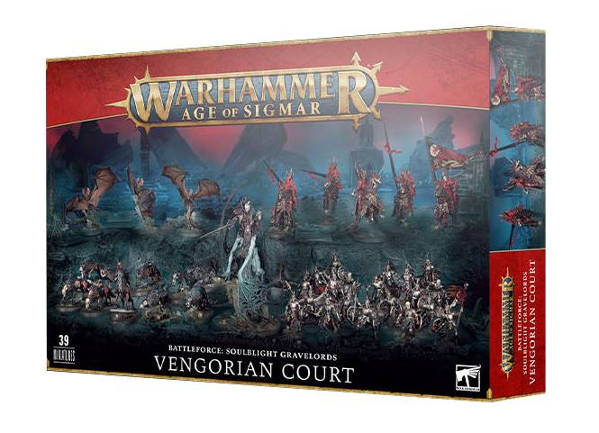 Battleforce Soulblight Gravelords Vengorian Court - Vagabond Games ...