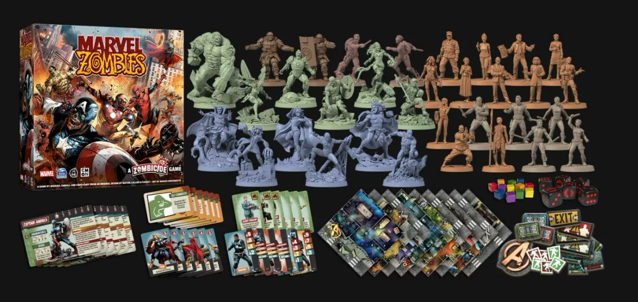 Marvel Zombies - A Zombicide Game (Core Box) - Vagabond Games ...