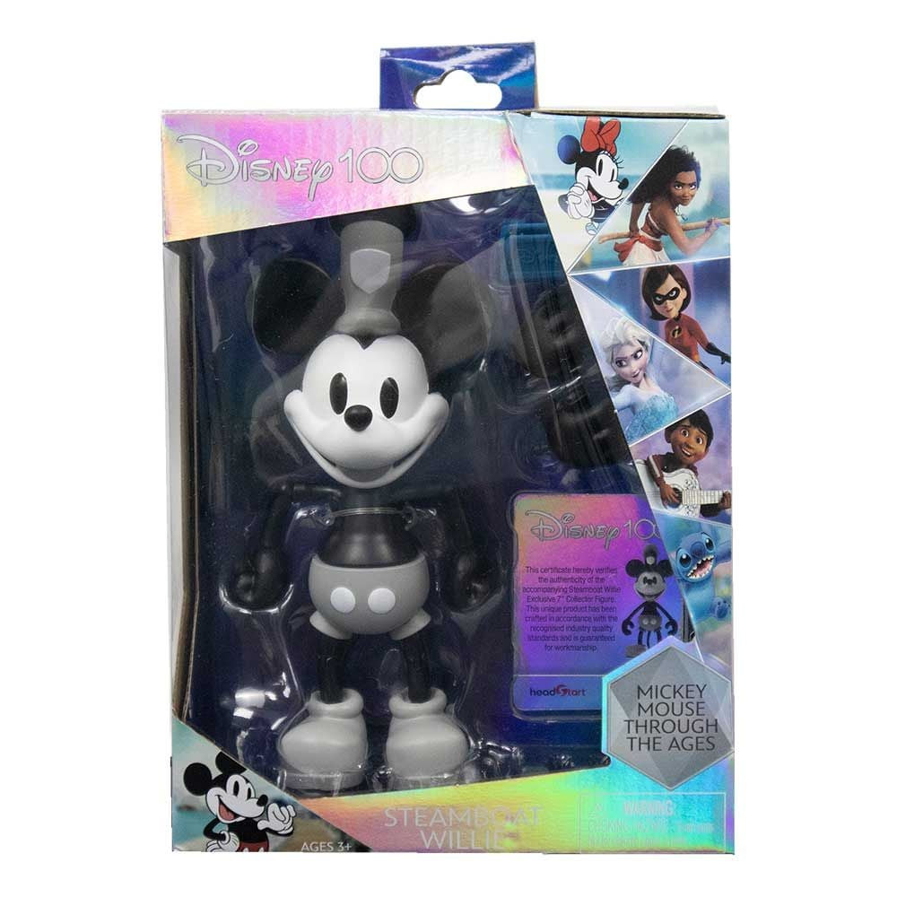 Disney 100: Collector Figure 6"Inch - Steamboat Willie - Vagabond Games ...