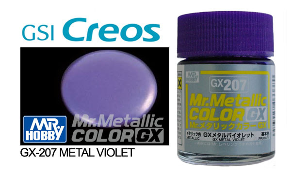 Mr Metallic Color GX GX207 Violet 10ml - Vagabond Games & Collectables