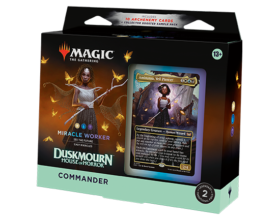 Magic the Gathering Duskmourn House of Horror Commander Deck - Miracle ...