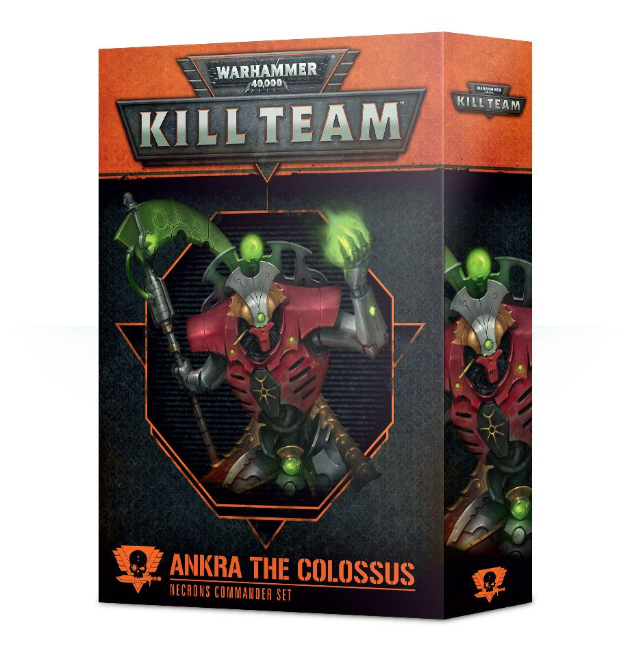 Kill Team Ankra the Colossus Necrons Commander Set - Vagabond Games ...