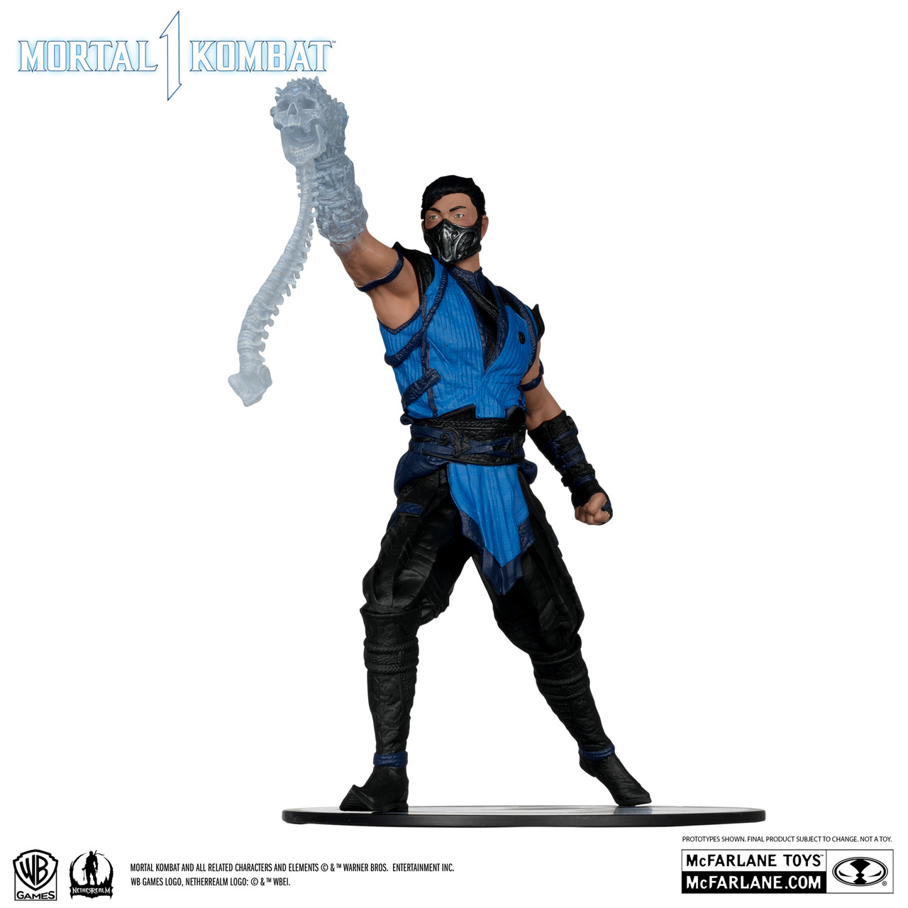 Mortal Kombat 1 1:6 Scale Posed Figure - Sub Zero - Vagabond Games ...