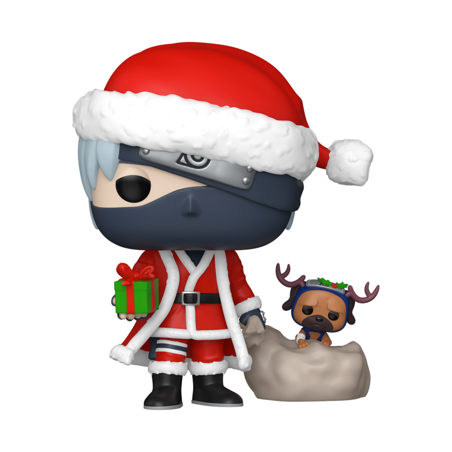 POP! Vinyl: Naruto - Kakashi Hatake w/Akkun Holiday Plus Figure ...