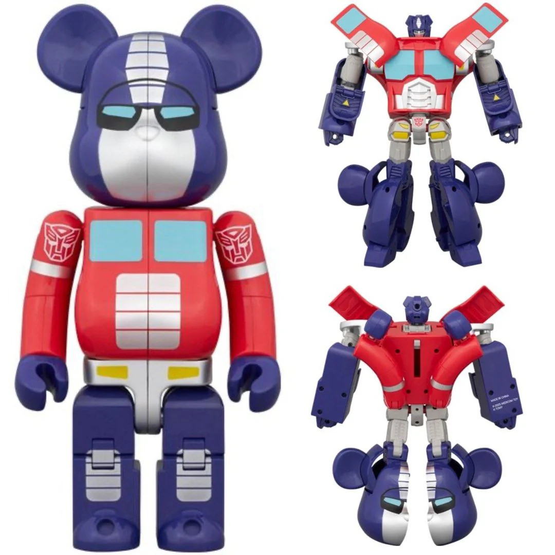 Medicom Toy Bearbrick x Transformers Optimus Prime (Special Editon) 400 ...