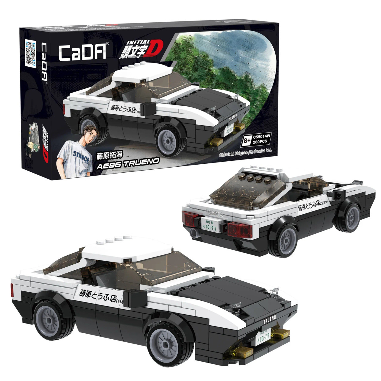 CaDA 1/24 Initial D Toyota AE86 - Vagabond Games & Collectables