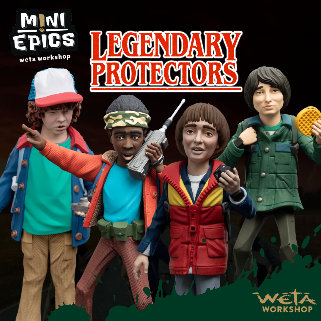 Netflix Stranger Things: Mini Epics - Legendary Protectors 4 Pack ...