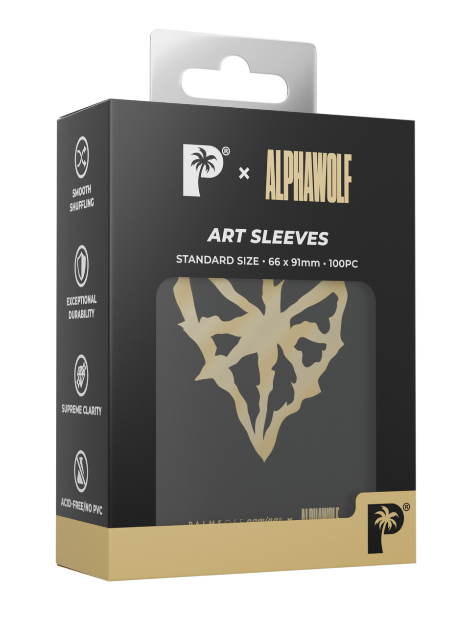Palms Off Artist Series Deck Sleeves Standard Size 100pk – Alpha Wolf ...