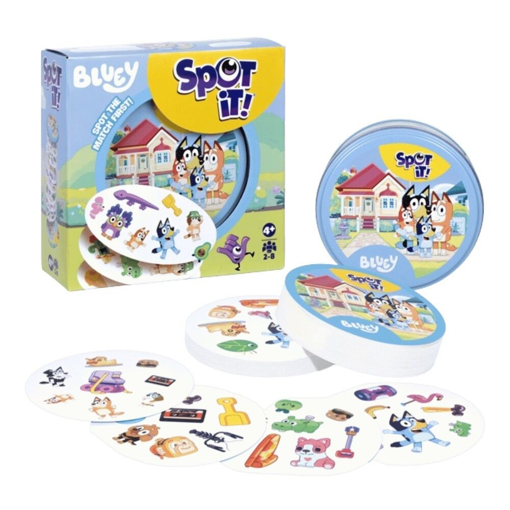 Spot It! Bluey - Vagabond Games & Collectables