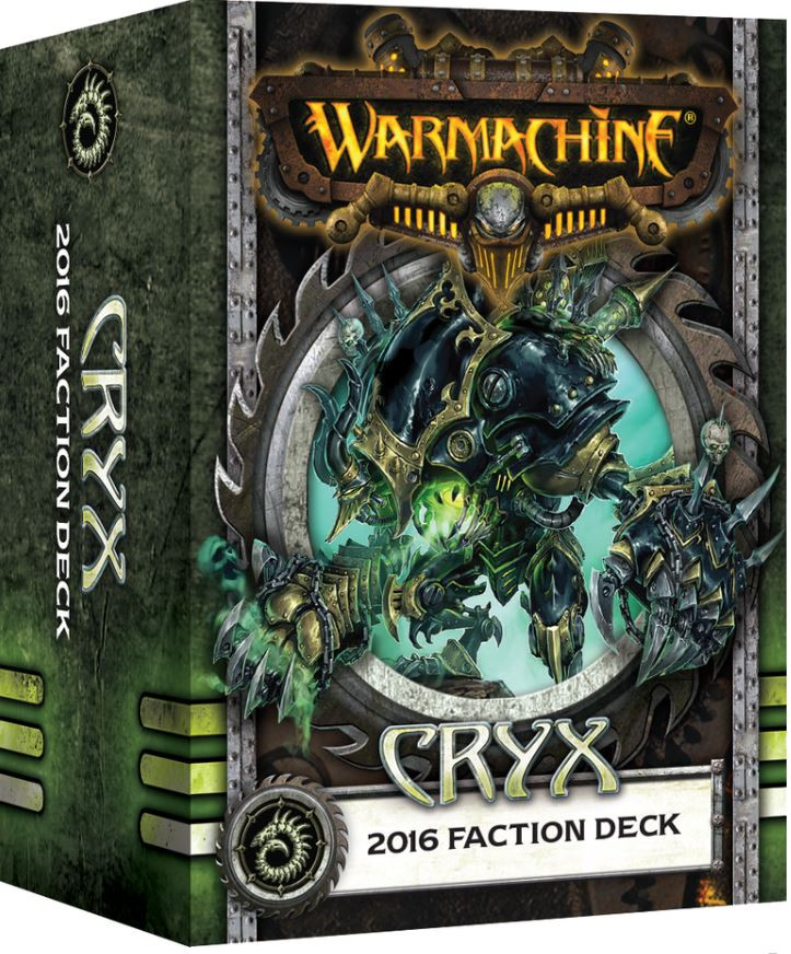 Warmachine Cryx 2016 Faction Deck - Vagabond Games & Collectables