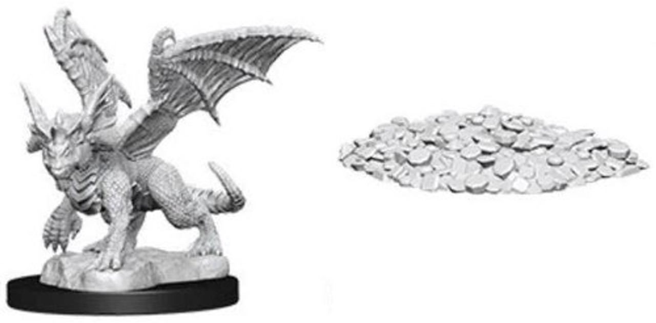Dungeons And Dragons Nolzurs Marvelous Miniatures Blue Dragon Wyrmling