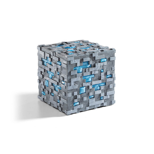 Noble Collection Minecraft Diamond Ore Illuminating Collector Replica ...
