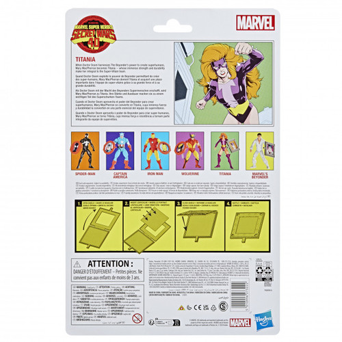 Marvel Legends Series: Secret Wars - Titania - Vagabond Games ...