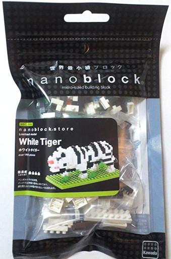 Nanoblock - White Tiger - Vagabond Games & Collectables