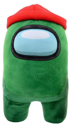 Among Us - 12 inch/30cm Plush w/ accessory - Green w/Beanie - Vagabond ...