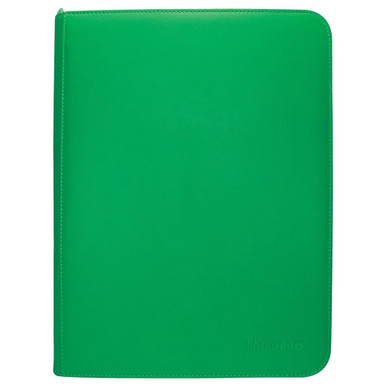 Ultra Pro Binder Vivid 9-Pocket Zippered Pro-Binder - Green - Vagabond ...