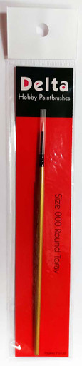 Delta Hobby Paintbrush Toray, Round Size 000 - Vagabond Games ...